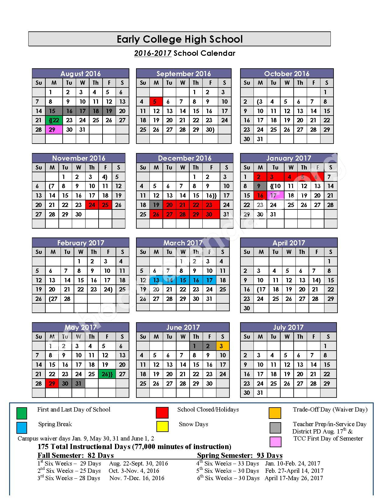 Proctor High School Calendar 2024 - Schoolcalendars.net