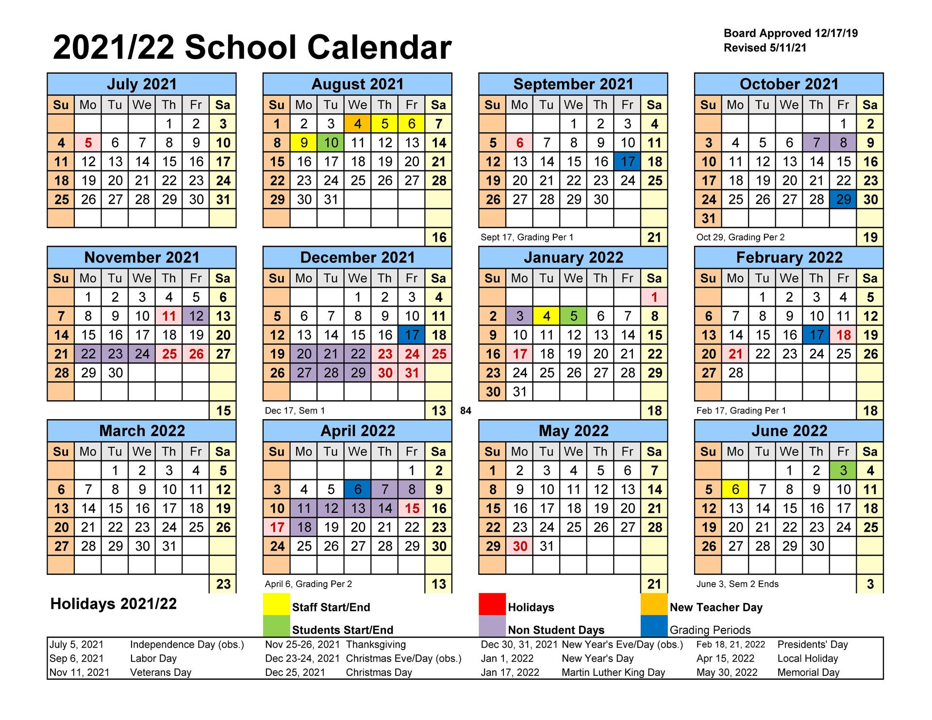 Almond Elementary School Calendar 2023 - Schoolcalendars.net